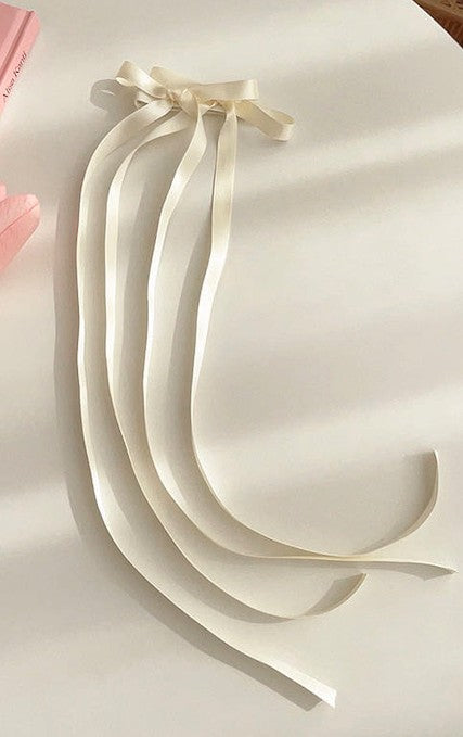 Long Ribbon hair bow – Miss Sparkling